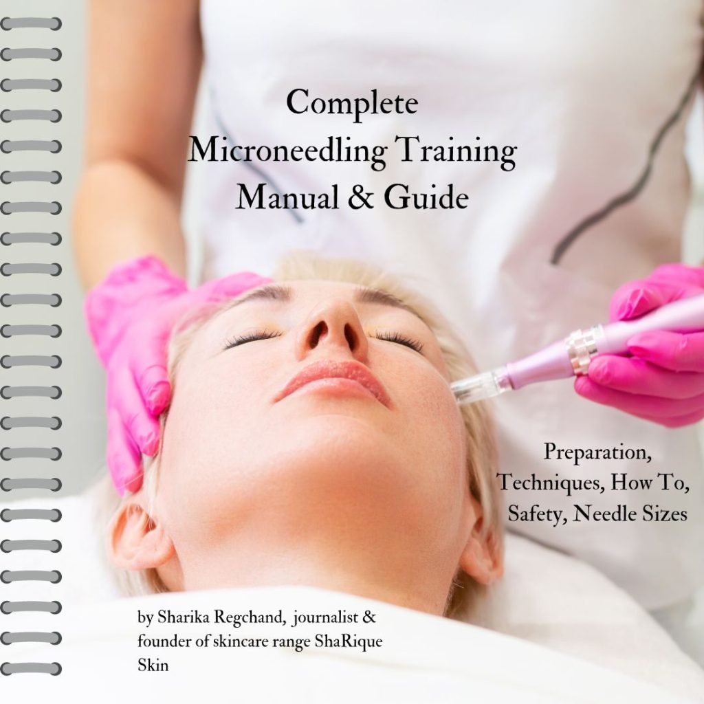 Complete Microneedling Training Manual & Guide - Sharique Skincare