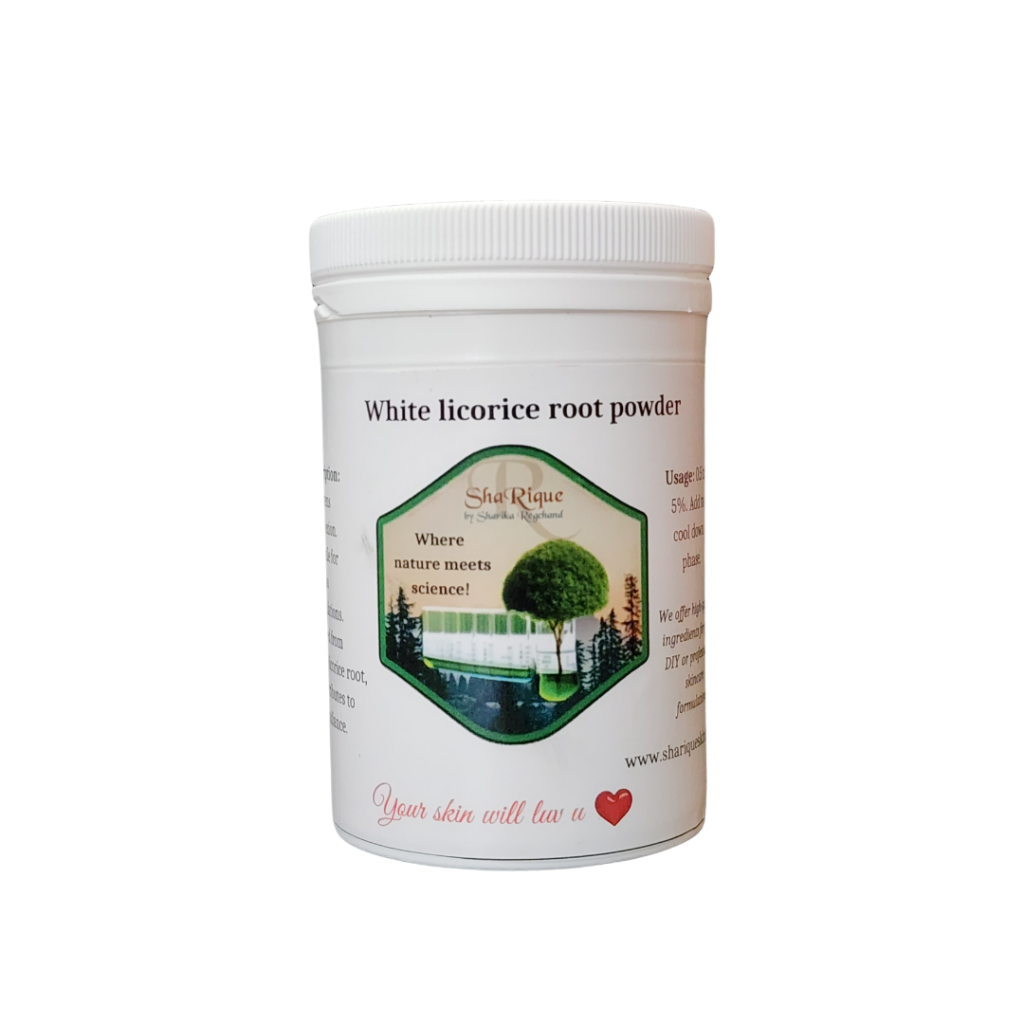 White Licorice Root Powder Glycyrrhiza Glabra - Sharique Skincare